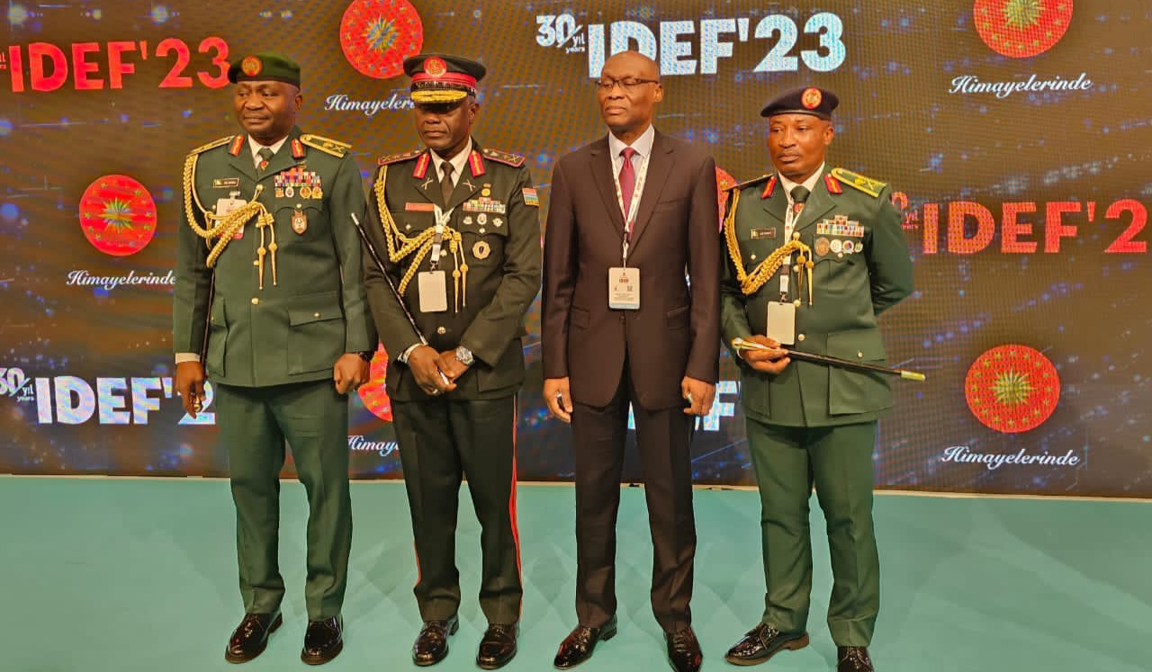 WORLD: Nigeria’s Defence Chief, Maj.Gen. Musa Leads Delegation To ...