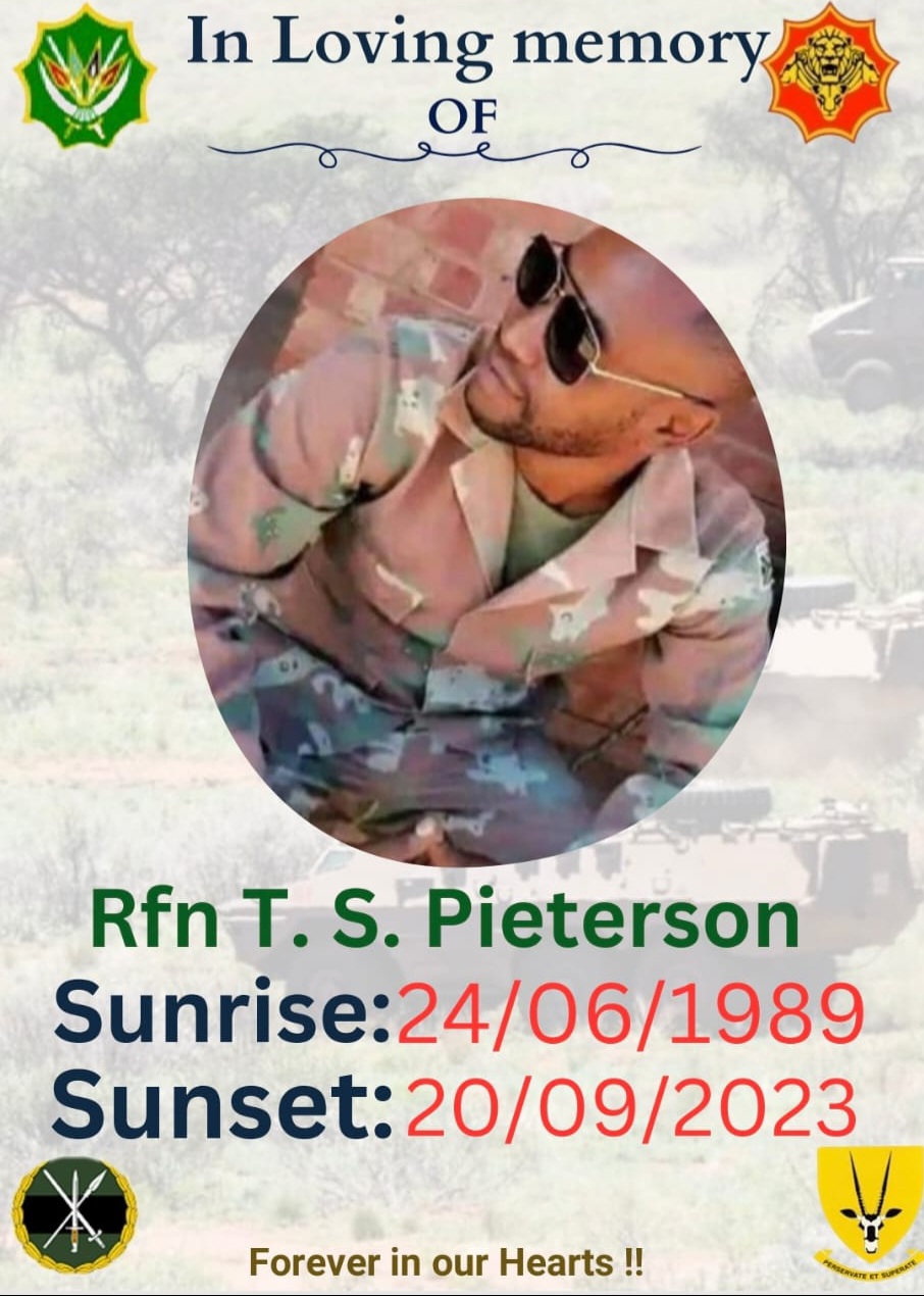 SOUTH AFRICA: Army Mourns 4 Deceased Soldiers… Announces Funeral ...