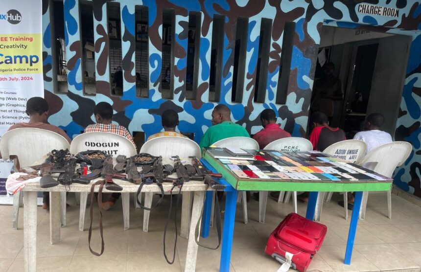 NIGERIA: Police In Delta Arrests 32 Suspected Kidnappers, Armed Robbers ...