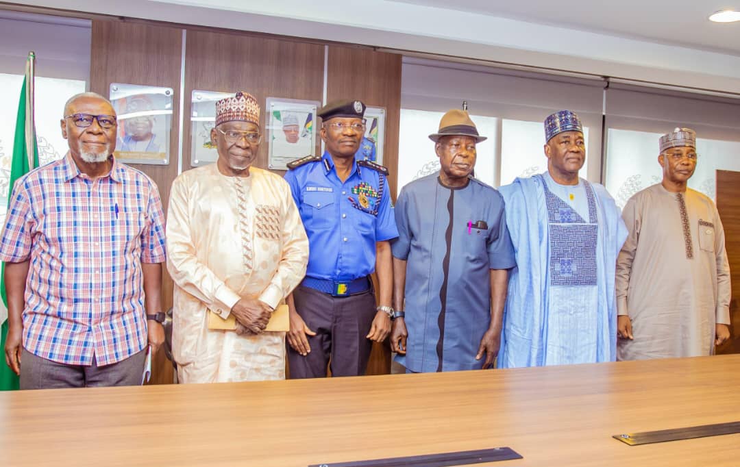NIGERIA: IGP Egbetokun Hosts Past Inspectors-General Of Police ...